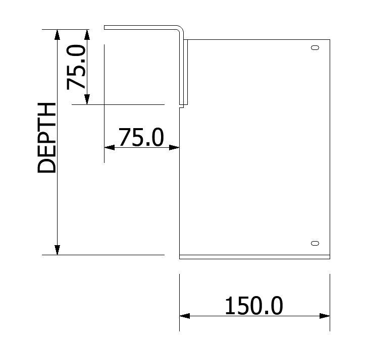 What is the exact depth of the FTHI Flexible Timber Hanger? – ITWCP