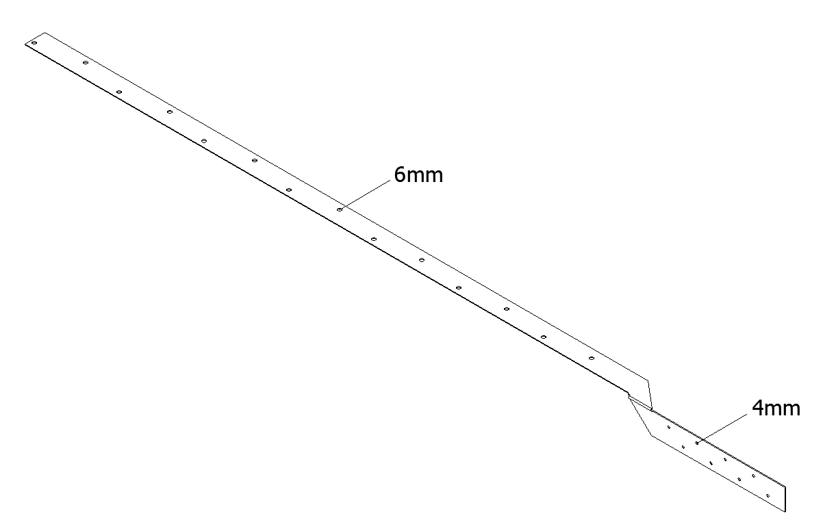 What fixings are required for the RST strap – ITWCP